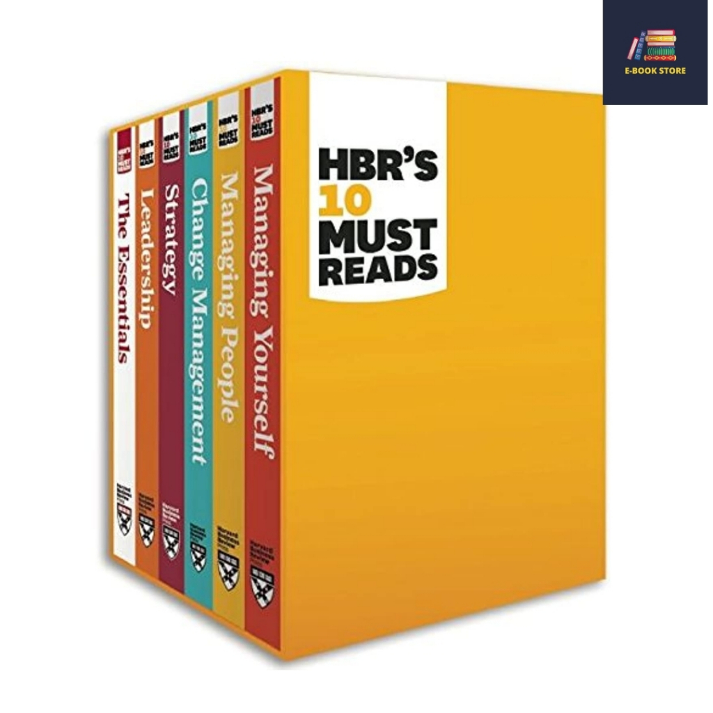หนังสือไฟล์ PDF: HBR's 10 must reads boxed set (6 books) (hbr's 10 must reads) | Shopee Thailand
