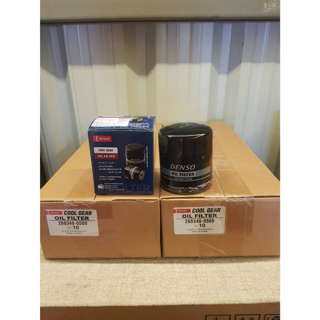 ยกลัง DENSO กรองน้ำมันเครื่อง Toyota 16V แท้100% รหัส DENSO 0500 ...