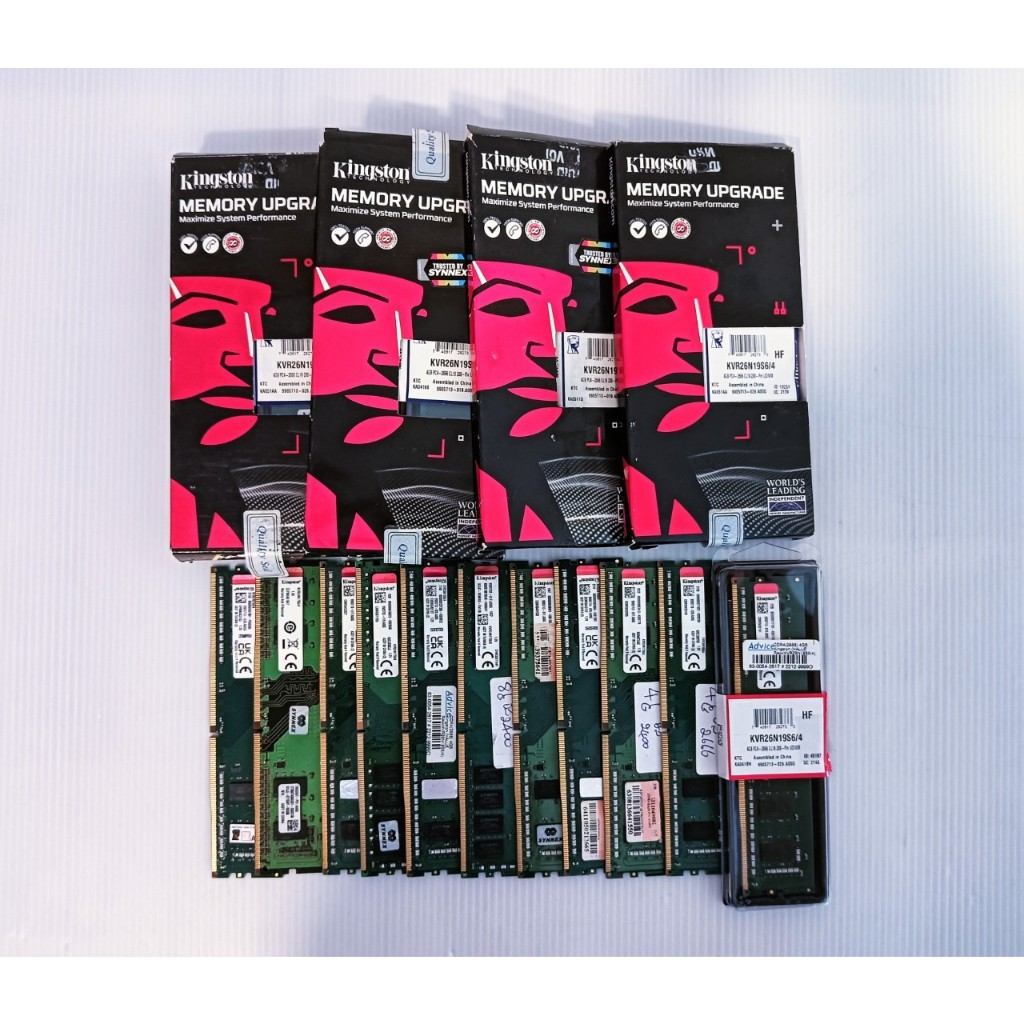 RAM DDR4(2666) 4GB KINGSTON VALUE RAM | Shopee Thailand