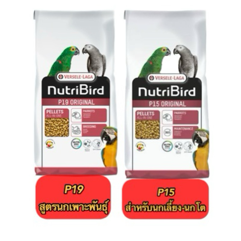 Nutribird P15และP19 Original 10kg. | Shopee Thailand