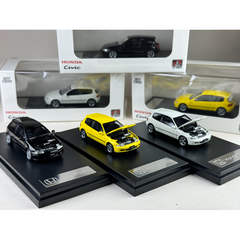🔹Honda Civic 5th generation Mk5 EG6 diecast model เปิดฝากระโปรงได้มีห้องเครื่องยนต์ Scale 1:64 ...