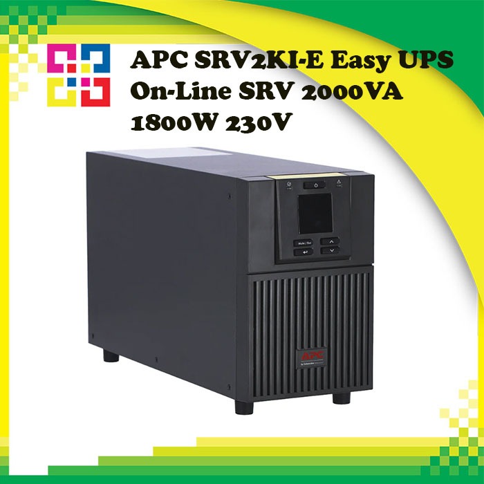 APC SRV2KI-E Easy UPS On-Line SRV 2000VA 1800W 230V | Shopee Thailand