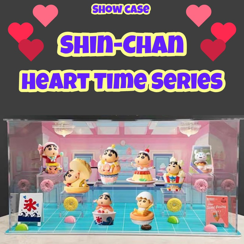 ตู้โชว์| SHIN-CHAN Heart Time Series ️กล่องอคิลิค กล่องโมเดล พร้อม ...