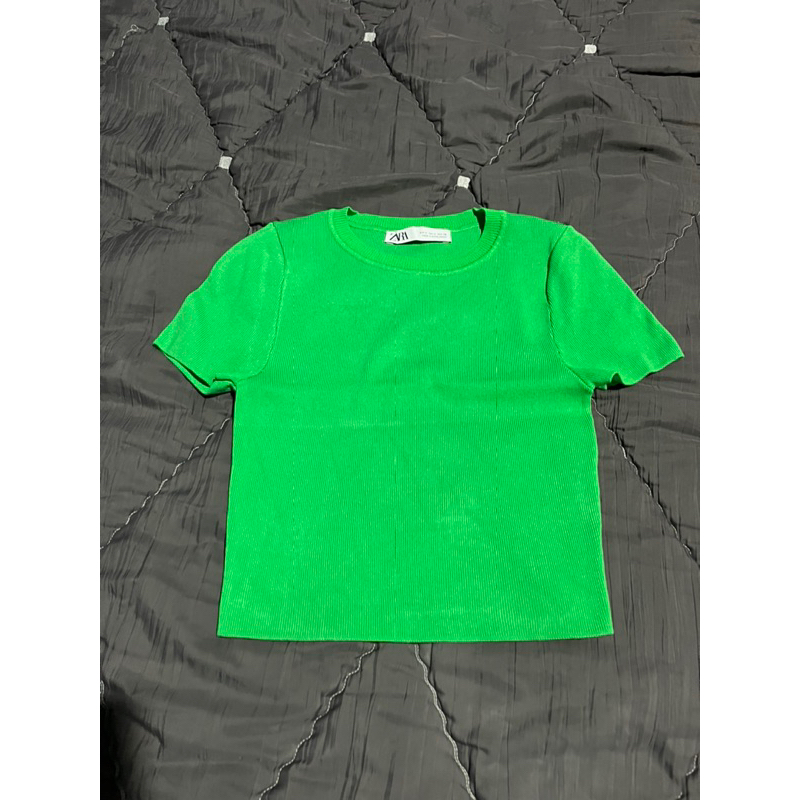 เสื้อเขียว(990 Zara m) | Shopee Thailand