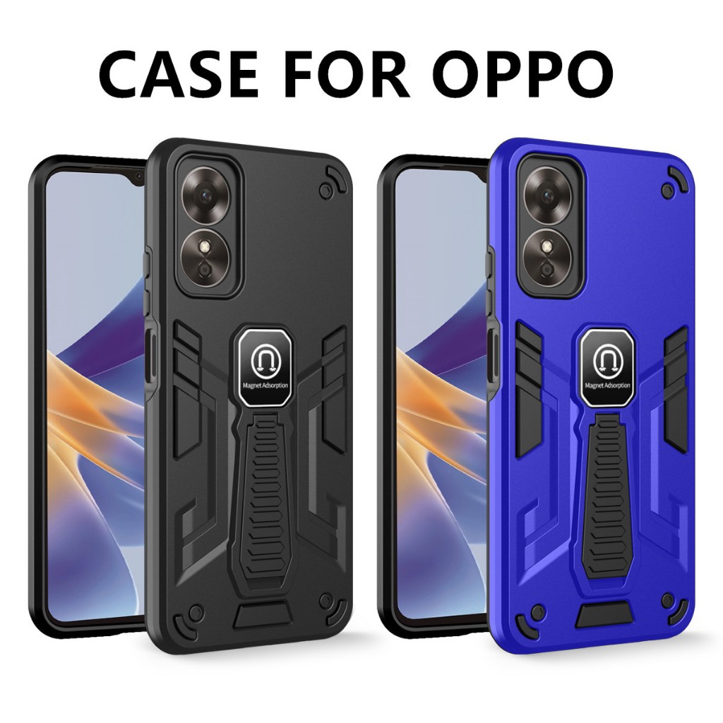 [ New ] Case Oppo A18 5G เคสกันกระแทกมีขาตั้ง เคสตั้งได้ | Shopee Thailand