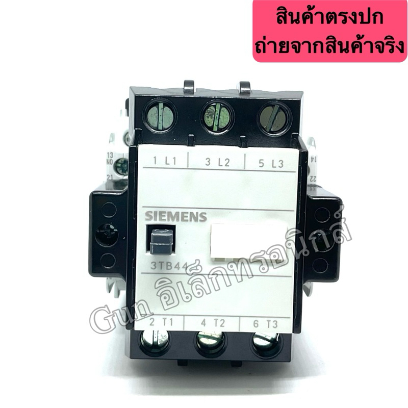 3TB44 22-0XB0 lth=45A Ui=660V คอยด์ 24VAC ยี่ห้อ SIEMENS 22E แมกเนติก ...