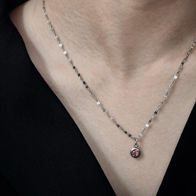 Lucky Stone Collection สร้อยคอพร้อมจี้หินนำโชคประจำเดือนเกิด | Shopee ...