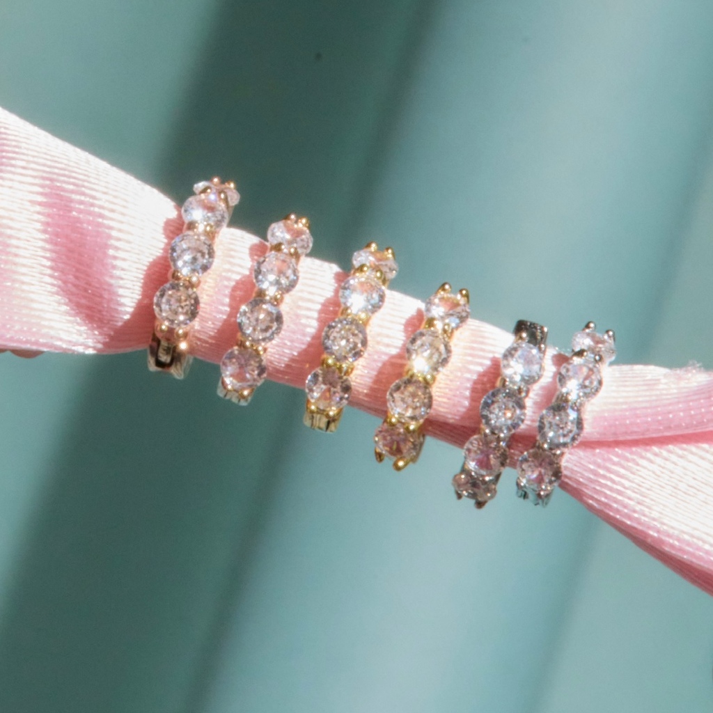 YVIS Fortune Hoop Earring (Stainless Steel) | Shopee Thailand