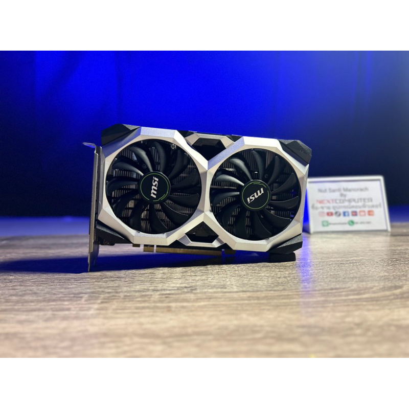 MSI GTX1660 6G VENTUS X2 สภาพสวยงาม | Shopee Thailand