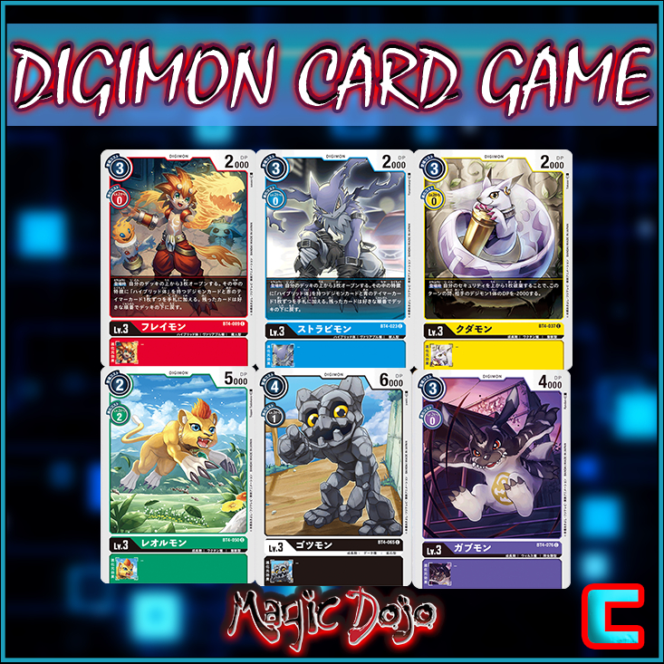 [ Digimon Card Game ] (BT-04) Single Card - Common(C) - การ์ดเกม ดิจิมอน | Shopee Thailand