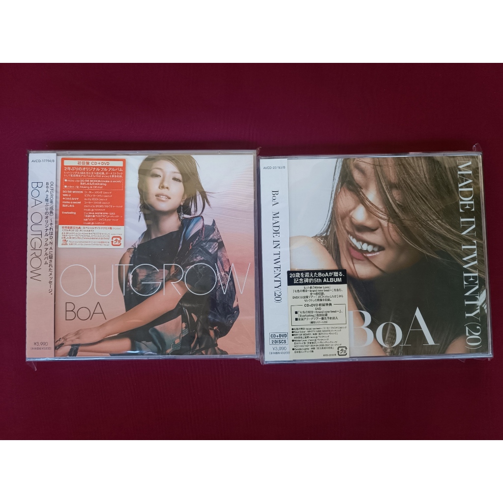 Boa 2 Boxset Album ,Outgrow, Made in twenty | Shopee Thailand