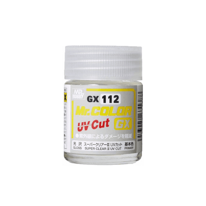 MR SUPER CLEAR COLOR GX100-GX114 UV CUT, SMOOTH CLEAR Mr Hobby 18ml | Shopee Thailand