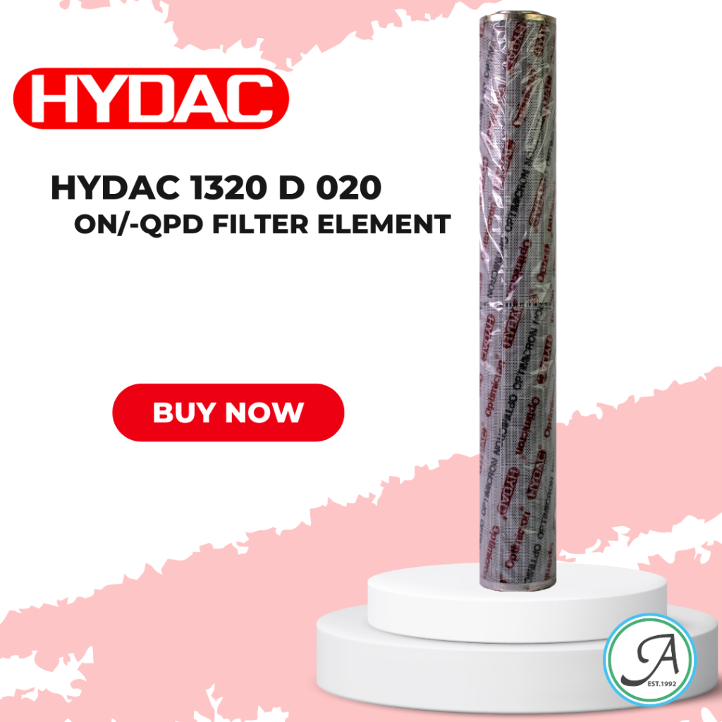 HYDAC 1320 D 020 ON/-QPD FILTER ELEMENT ไส้กรองน้ำมันไฮดรอลิค | Shopee ...