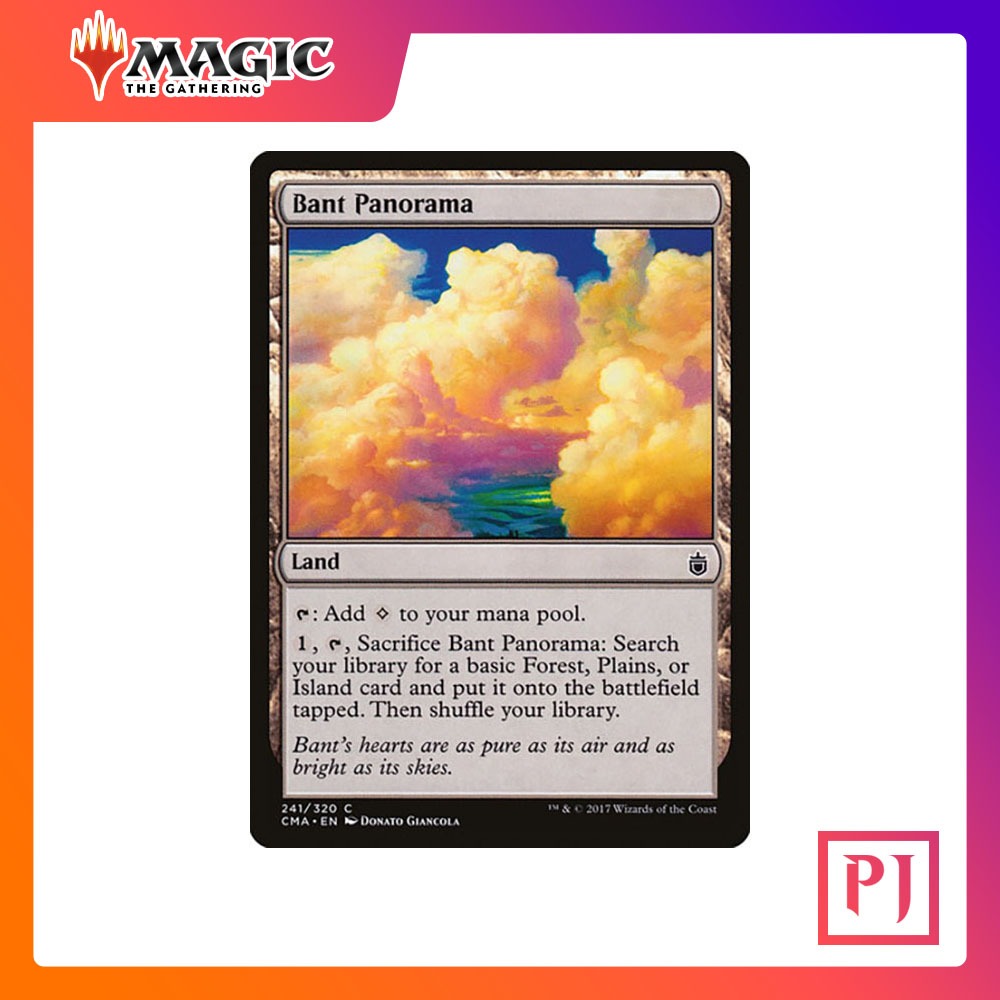 [MTG] Bant Panorama [CMA] [LAND] [COMMON] [NORMAL] [ENG] (การ์ดเมจิค ...