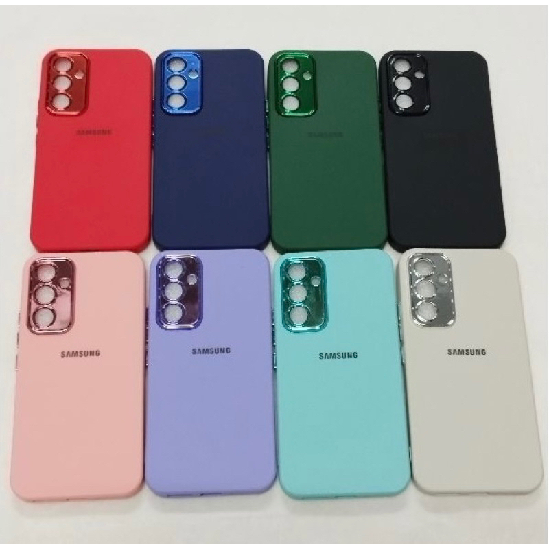 เคสซิลิโคน Samsung A06/A16/A15/A25/A35/A55/A54/A52S (กันรอยขีดข่วนกล้อง/บุผ้ากำมะหยี่) | Shopee ...