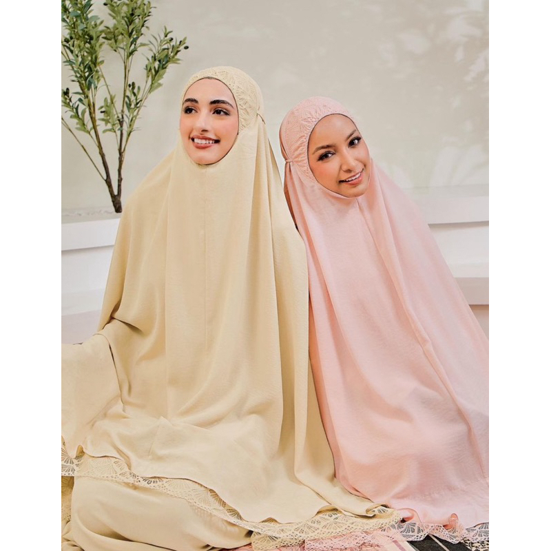 พรีออเดอร์ naelofar Naura Telekung Set ชุดละหมาด naelofar รุ่น Naura ...