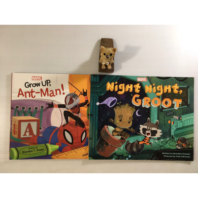 Marvel Groot , Ant man By Bradon T. Snider หนังสือภาษาอังกฤษ (มือสองปก ...