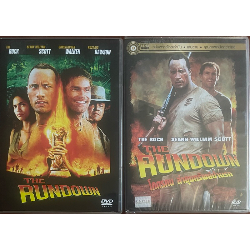 [มือ2] The Rundown (2003, DVD)/ โคตรคน ล่าขุมทรัพย์ป่านรก (ดีวีดีแบบ 2 ...