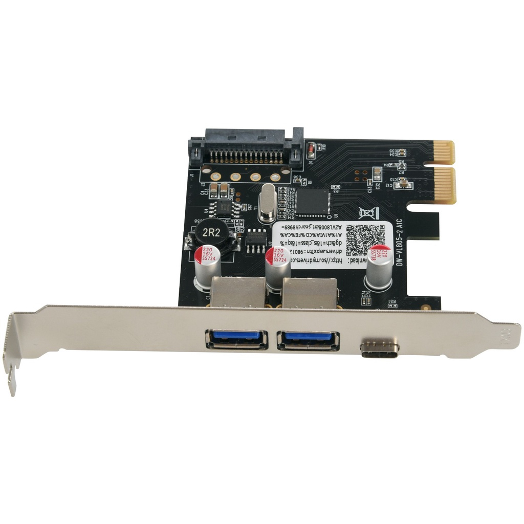 Cod USB 3.1 Type C Pcie อุปกรณ์ขยายการ์ด Pci Controller Hub สําหรับ ...