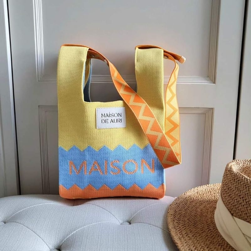 (ในไลฟ์ลด50%)*ของแท้*พร้อมส่ง*ส่งไว*maison de auri bag | Shopee Thailand