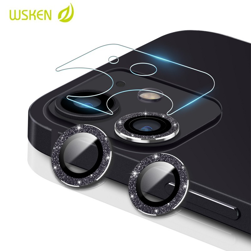 WSKEN ฟิล์มเลนส์กล้อง ใช้สำหรับ iPhone 11 12 Pro 11 12 Pro Max 11/12 ... WSKEN ฟิล์มเลนส์กล้อง ใช้สำหรับ iPhone 11 12 Pro 11 12 Pro Max 11/12 ...