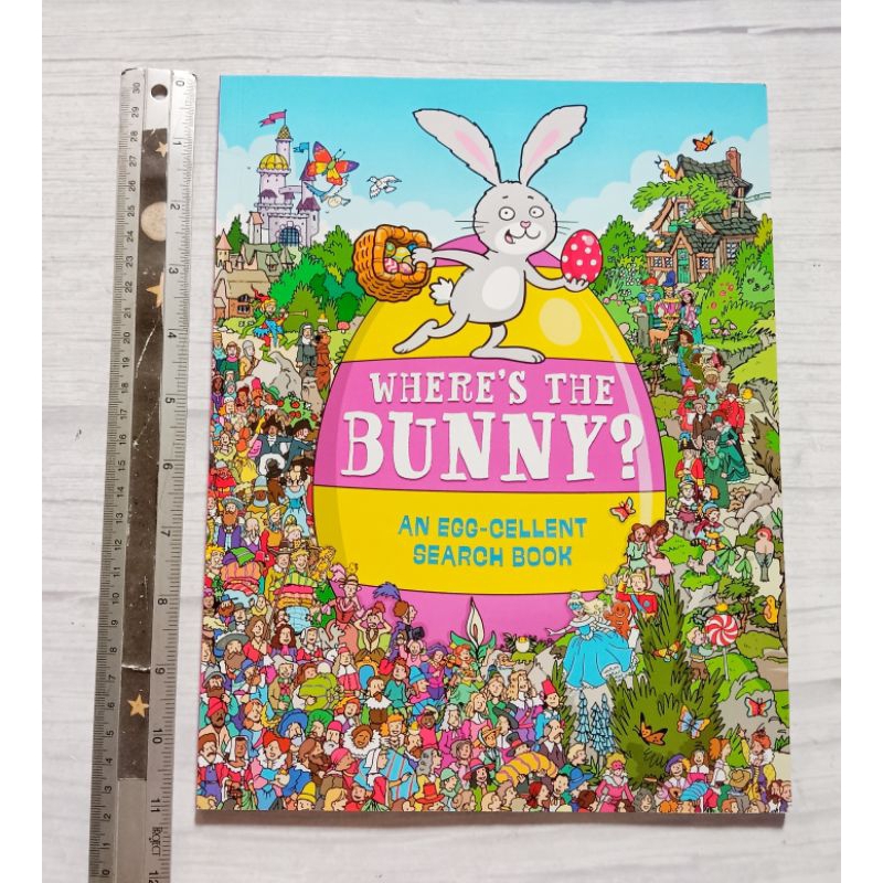Easter Where s the Bunny search book look and find activity book ...