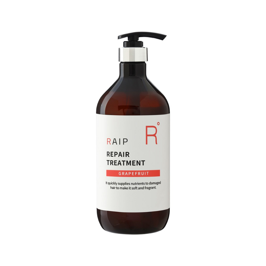 แชมพู/ครีมนวดผม RAIP Repair Shampoo 500ml / RAIP Repair Treatment 500ml ...