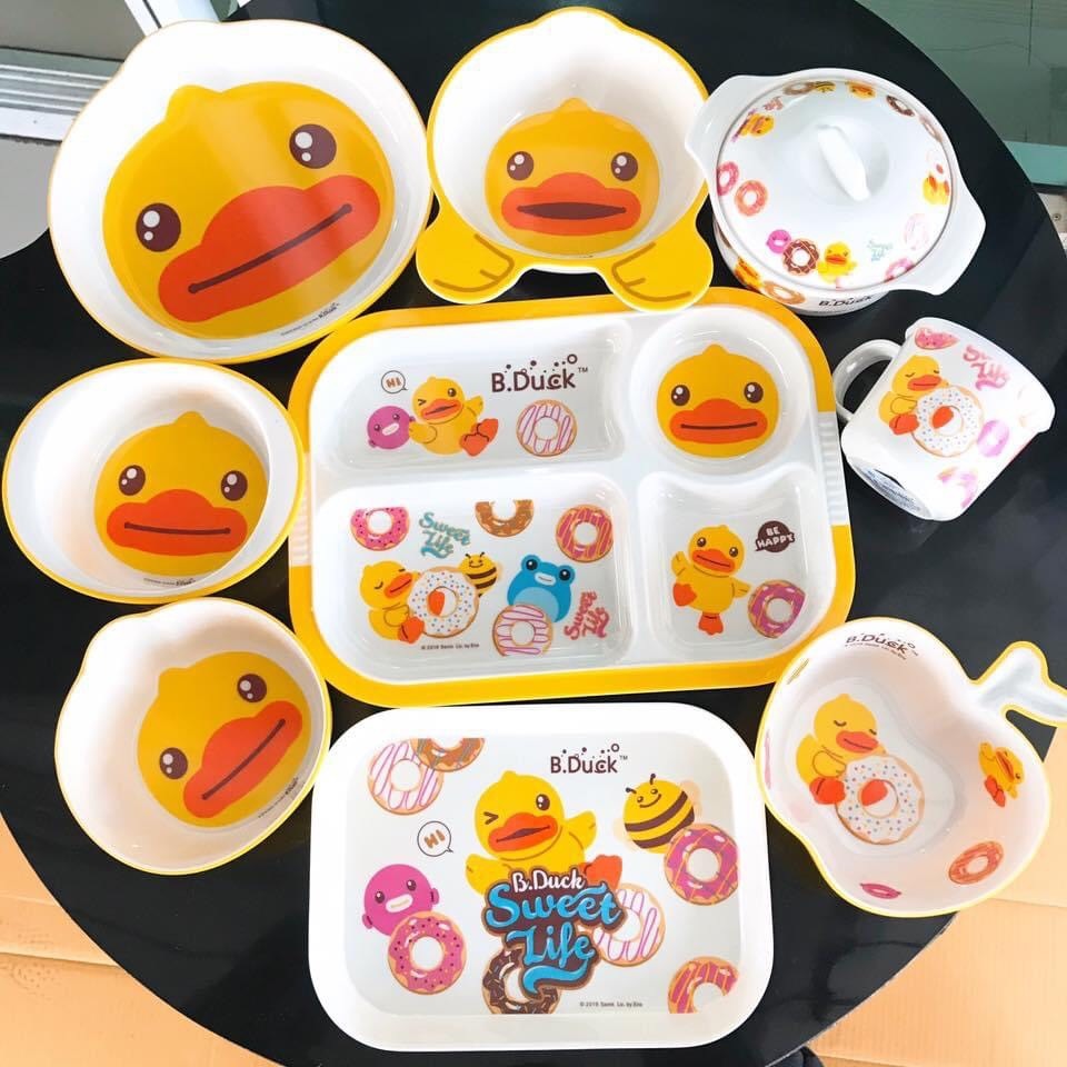 ชามเมลามีนลายเป็ดB.DUCK | Shopee Thailand