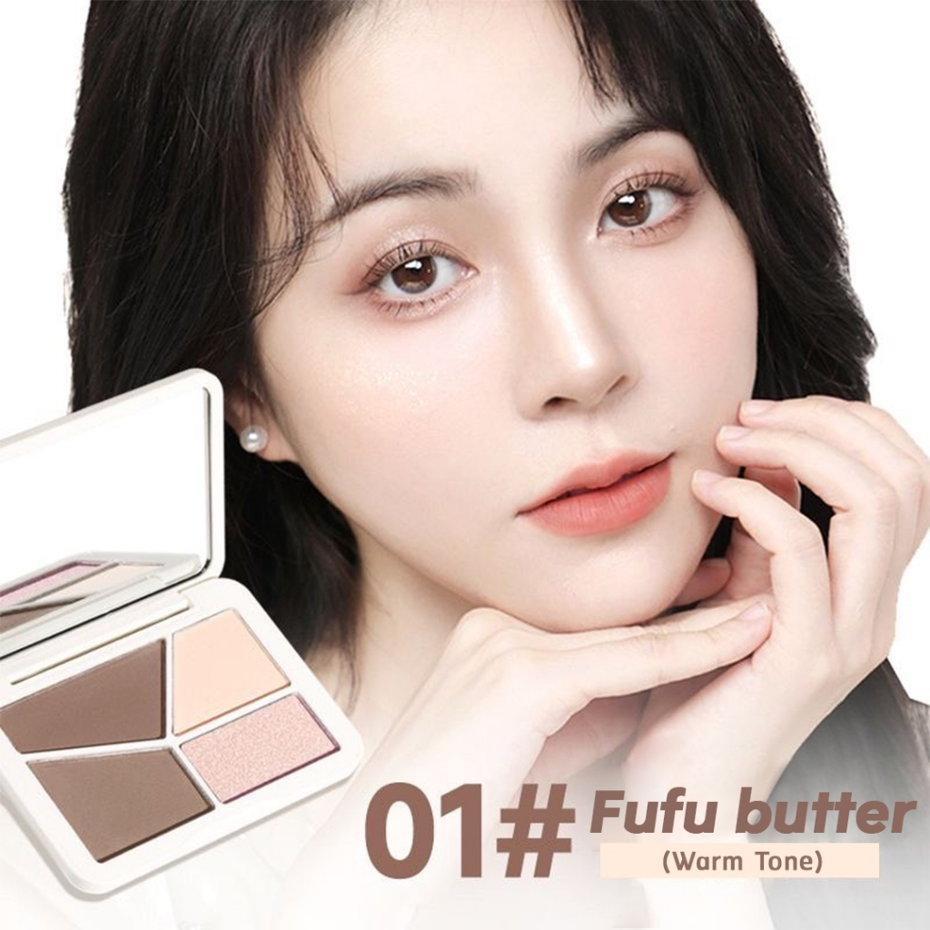 Novo Luminous Color Palette [No.5974] เฉดดิ้งไฮไลท์ เพิ่มมิติให้ใบหน้า วาดกรอบหน้า ไฮไลท์ฉ่ำ สี ...