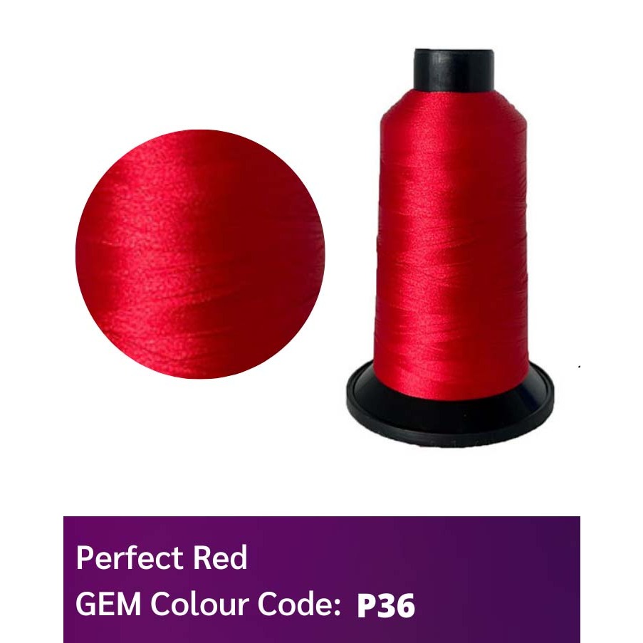 ไหมปัก GEM Embroidery Thread โทนชุดนักเรียน Student Colour ซักฟอกสีไม่ ...