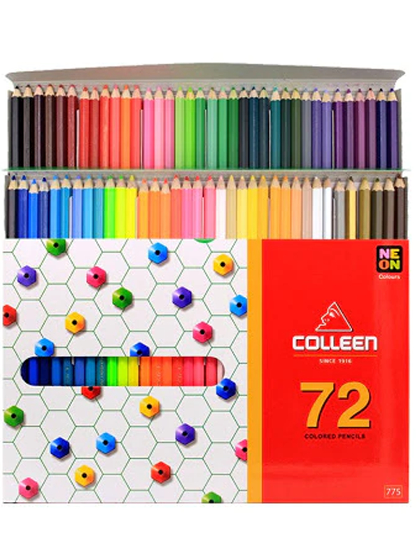 ดินสอสีไม้ Colleen 72 สี แบบยาว #775 | Shopee Thailand
