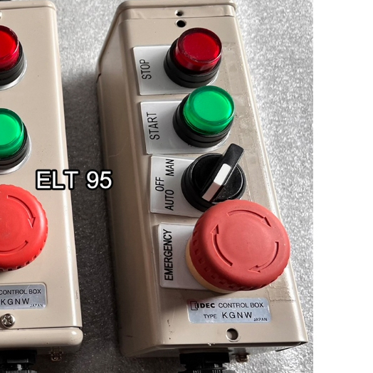 Control Box KGNW พร้อมสวิตซ์กดมีไฟโชว์ ยี่ห้อ IDEC มือ2 | Shopee Thailand