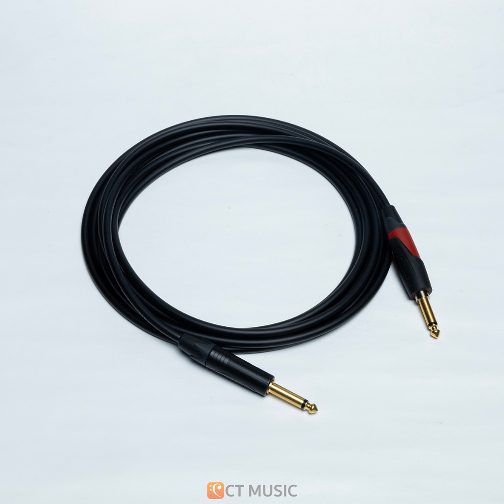 Canare GS-6 / Neutrik Silent Jack Gold plate Instrument Cable สายแจ็ค ...