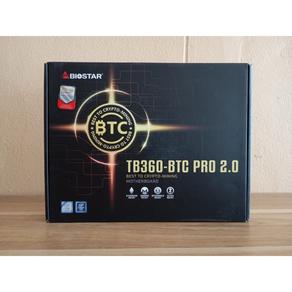 MAINBOARD (เมนบอร์ด) 1151 BIOSTAR TB360-BTC PRO | Shopee Thailand