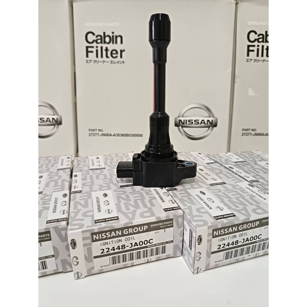 NISSAN คอยล์จุดระเบิดนิสสันแท้ศูนย์ MARCH,ALMERA,NOTE,SYLPHY,PULSAR ...