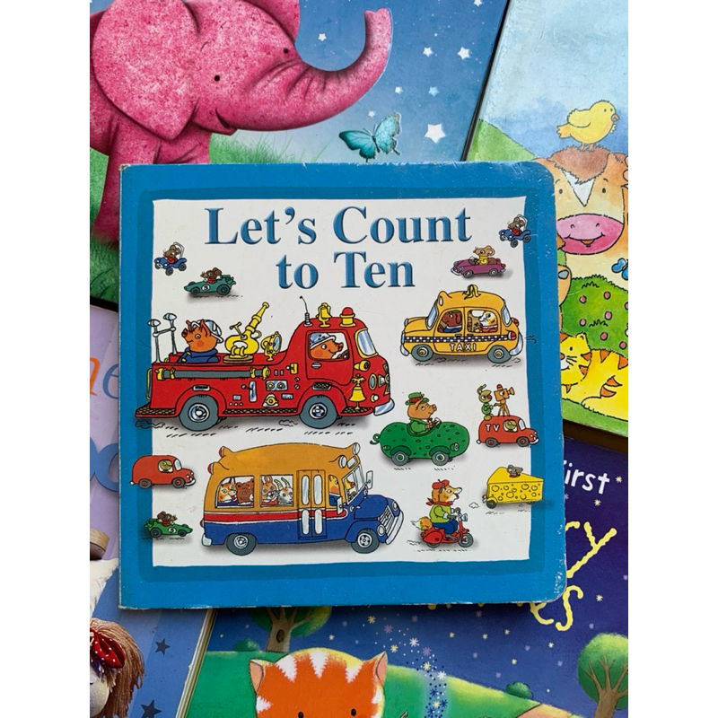 หนังสือมือสอง หนังสือภาษาอังกฤษ หนังสือเด็ก Let’s Count to Ten ...