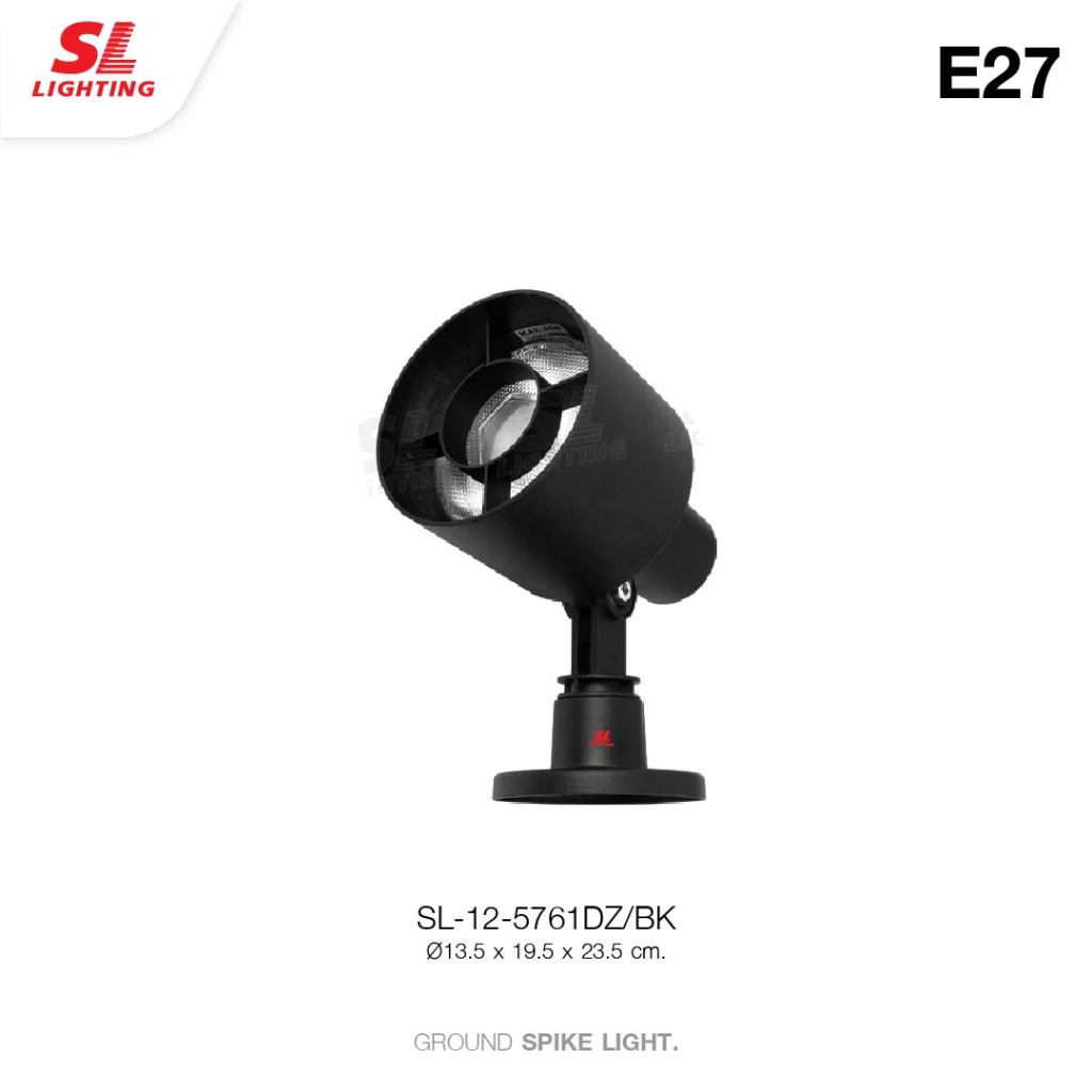 SL LIGHTING | Exterior Spotlight โคมไฟปักดิน แต่งสวน ส่องต้นไม้ ขั้ว E27 PAR38 รุ่น SL-12-5761 ...