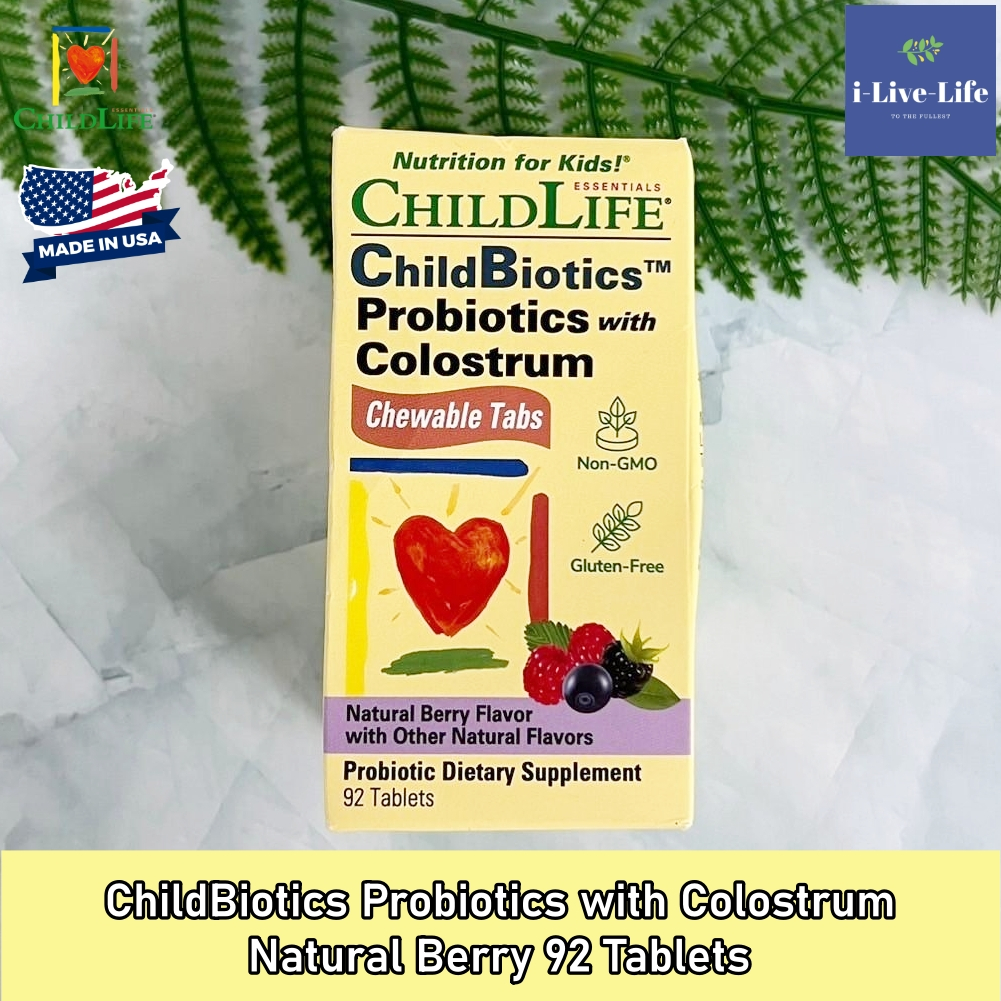 60% Sale! EXP.10/25 ChildLife - ChildBiotics Probiotics with Colostrum ...