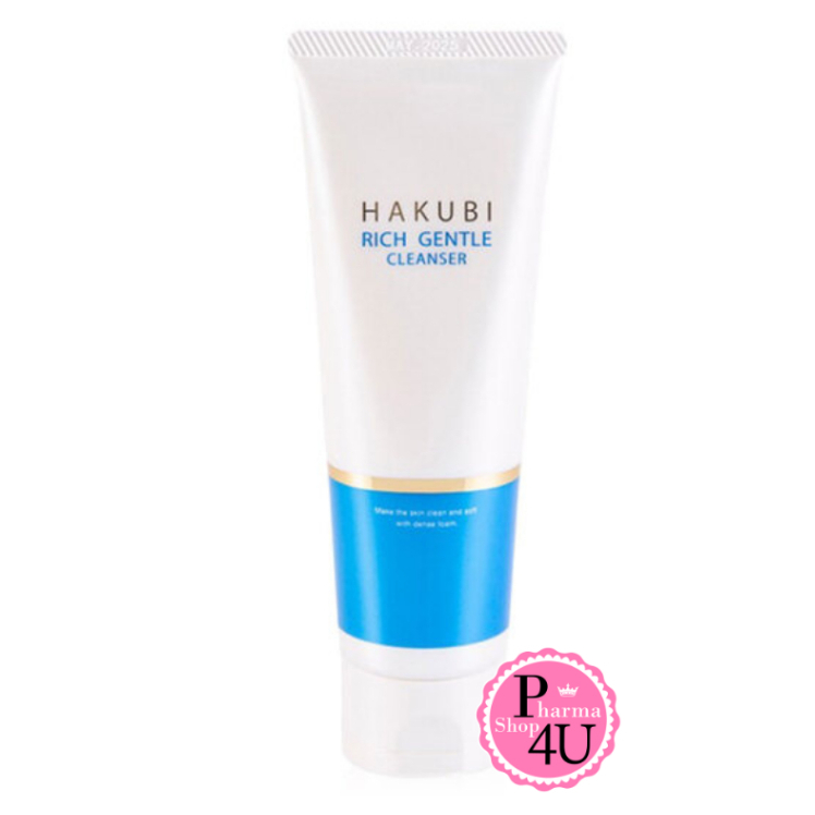 Exp.05/2025 HaKuBi Rich Gentle Cleanser ฮาขุบิ ริช เจนเทิล คลีนเซอร์ ...