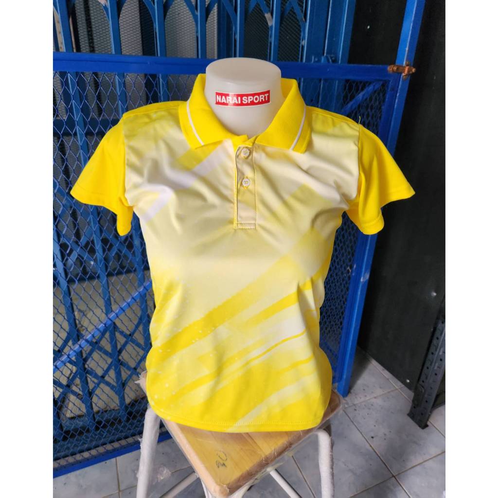 ***ของแท้ส่งไว** เสื้อคอปกหญิง SA303 เสื้อกีฬาหญิง ทรงเข้ารูป แนะนำให้ ...