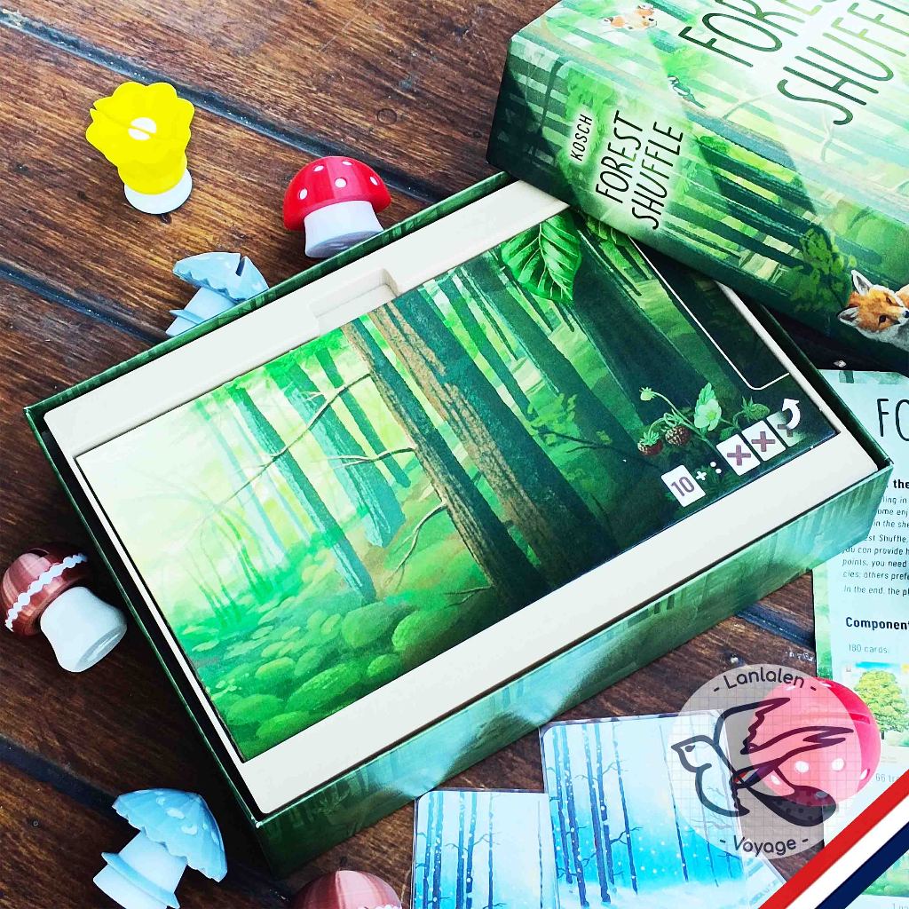 Organizer Forest Shuffle จัดระเบียบกล่องเกม Insert Accessories อุปกรณ์เสริม [Accessories for ...