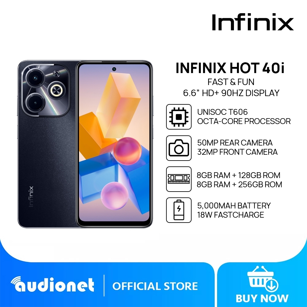 Infinix HOT 30 128+8GB (เพิ่มแรมสูงสุด 16GB)|หน้าจอ 90HZ 6.78" FHD+|ชิป ...