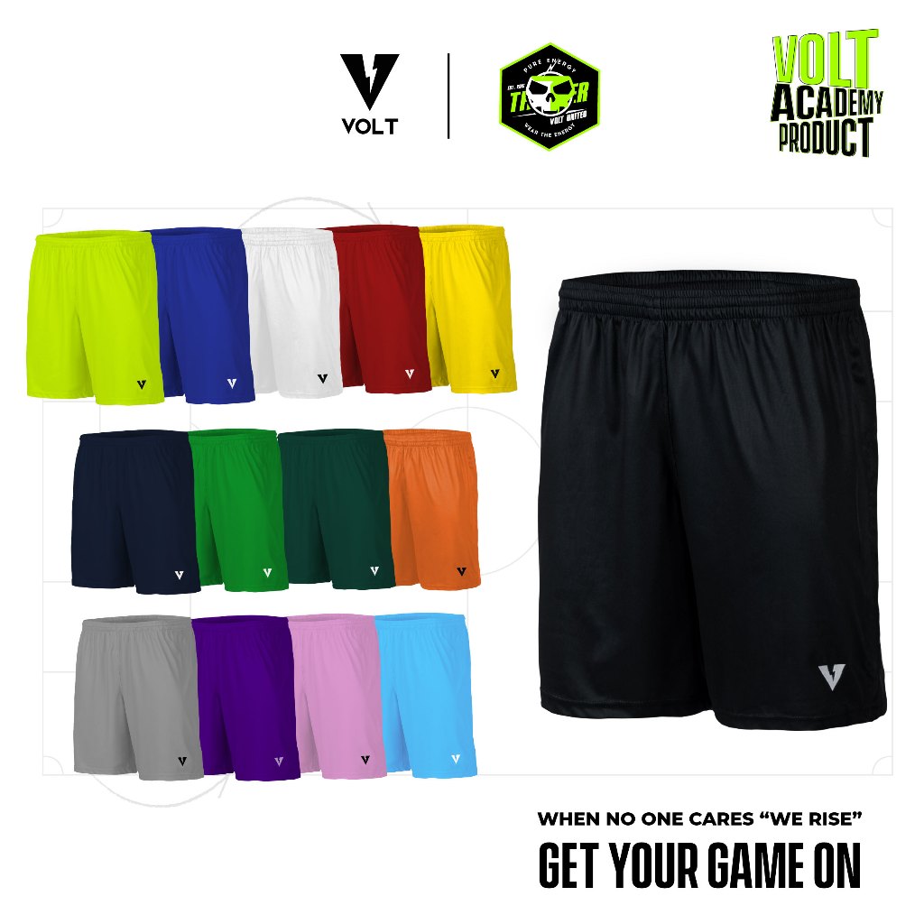 VOLT FOOTBALL ACADEMY กางเกงฟุตบอล DELTA 001 ขาสั้น ออกกำลังกาย ฟุตบอล ...