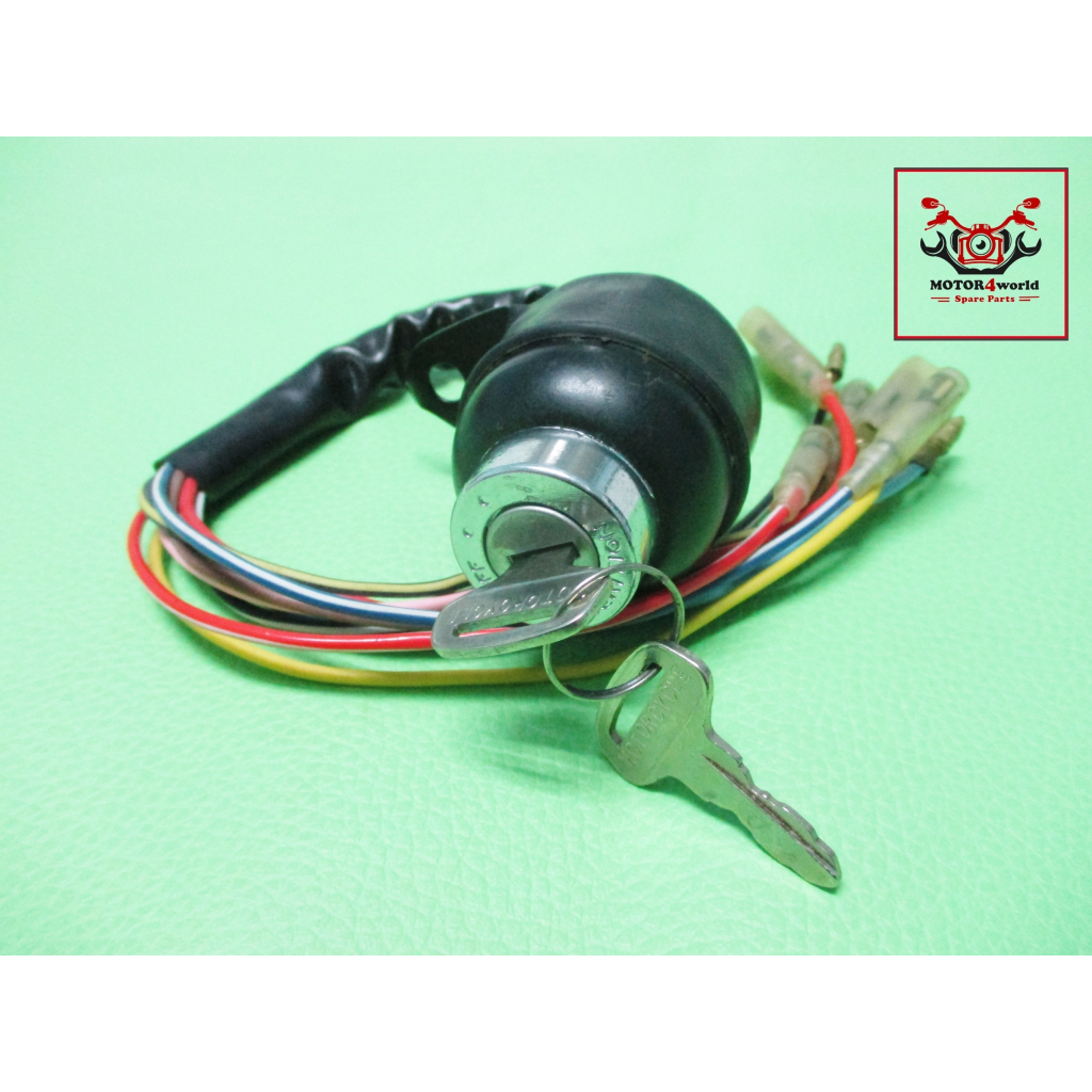 KAWASAKI G7 G7E G7S KH100 -- IGNITION SWITCH AND KEY COMPLETE SET ...