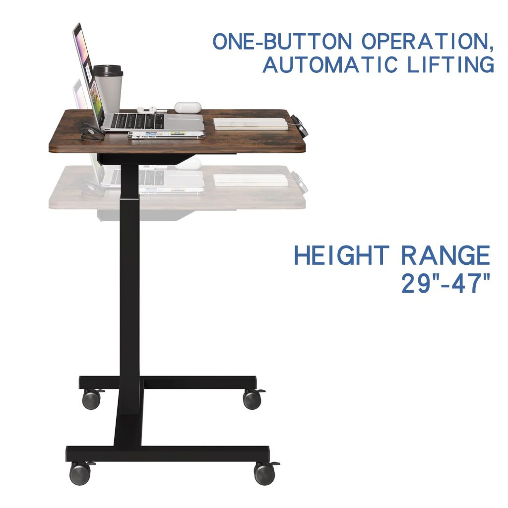 BilBil 32 inches Electric Standing Desk Office Ergonomic Table with ...