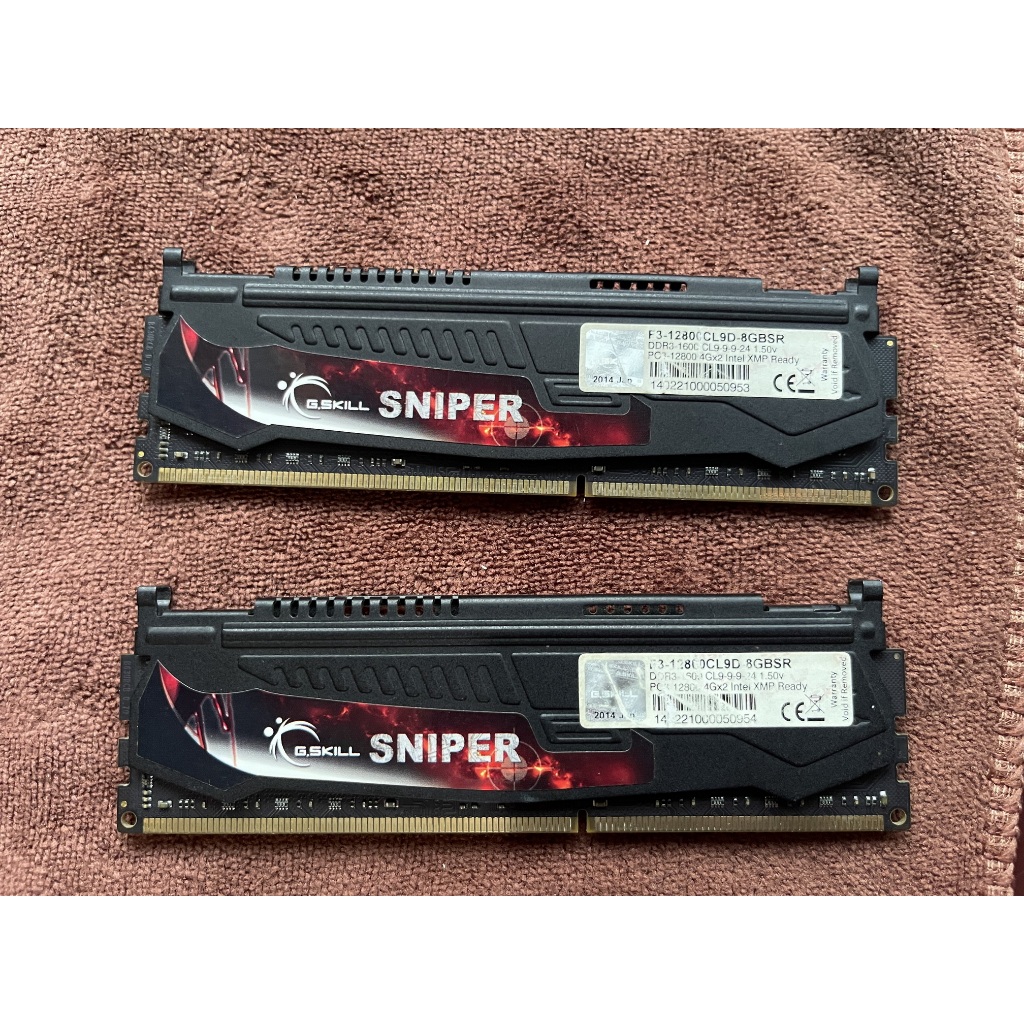RAM DDR3 G.Skill Sniper BUS1600 8GB(4x2)มือสอง แพ็คดี | Shopee Thailand