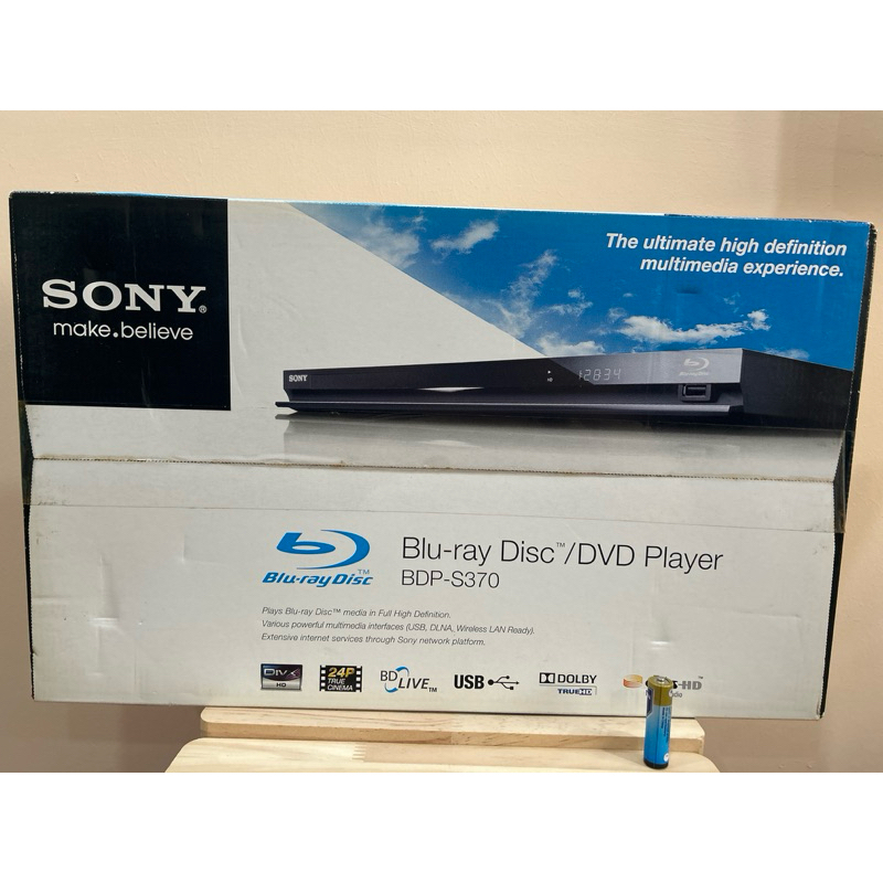 Sony BDP-S370 เครื่องเล่น Blu-ray ( เครื่องเล่นบลูเรย์ ) | Shopee Thailand