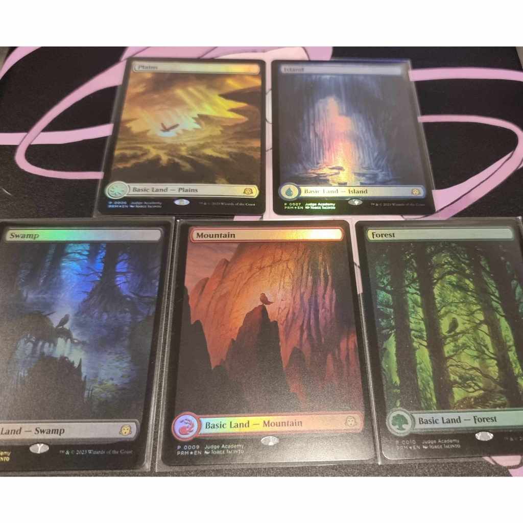Owl Basics Set (MTG Judge Promos) การ์ด Magic The Gathering ของแท้ จาก ...