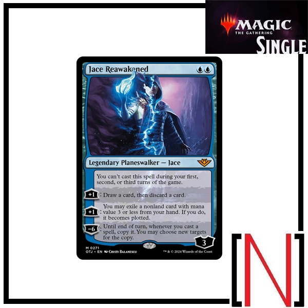 [MTG][Single][OTJ] Jace Reawakened ระดับ Mythic [ภาษาอังกฤษ] | Shopee ...