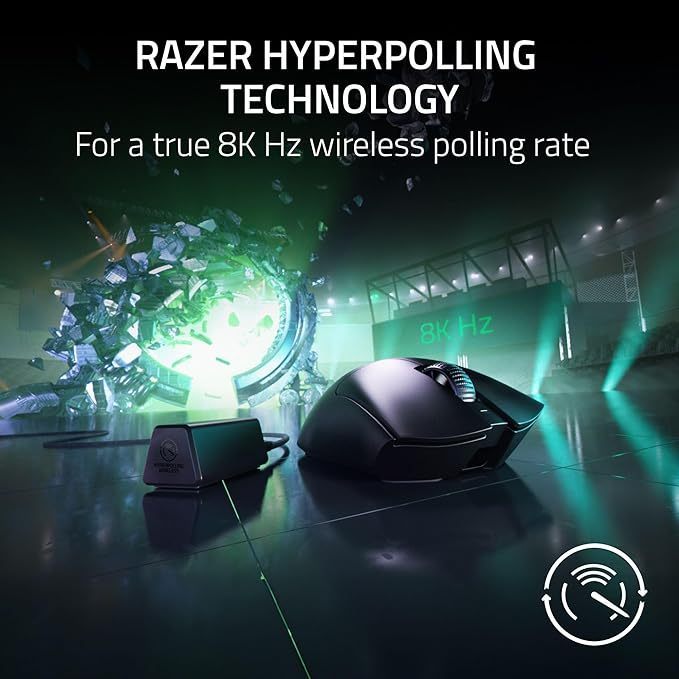 RAZER DEATHADDER V3 PRO + HyperPolling Wireless Dongle Bundle | Shopee ...